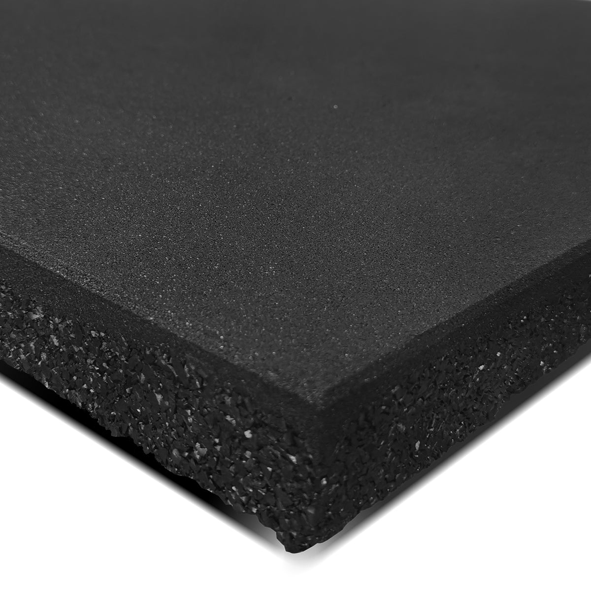 CORTEX 50mm Commercial Dual Density Rubber Gym Floor Tile Mat (1m x 1m