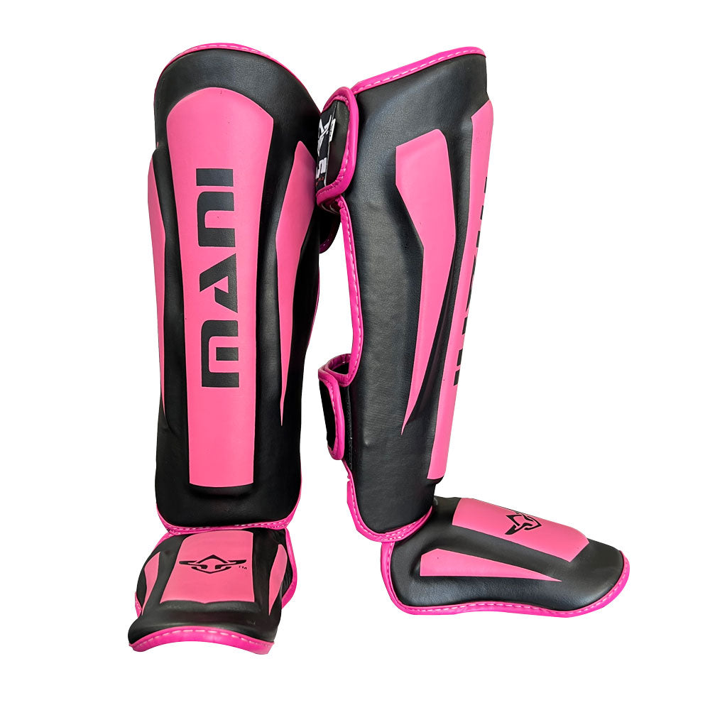 Kids Shin and Step Protectors Pink